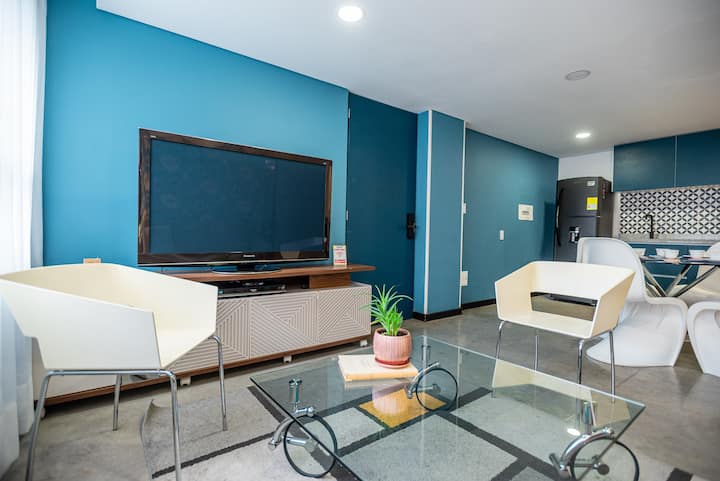New Apt Wifi,laundry At @Bogota Jacuzzi In Rooftop - Bogota