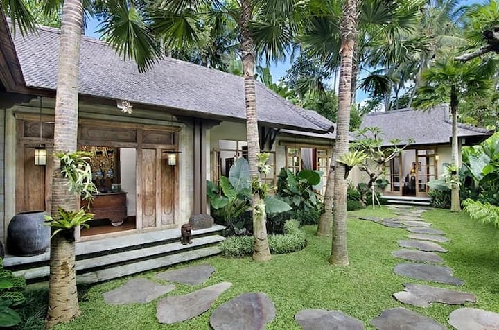 Villa 3ch Ubud – Vue Rizière Et Jardin - Bali