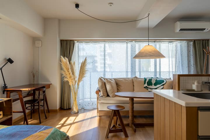 #602/ 37㎡/渋谷駅徒歩6分!暮らしにこだわったインテリアで快適な東京滞在を - Shibuya