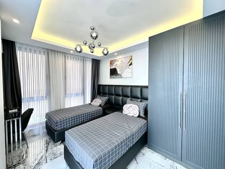 Квартира с хорошей локацией.сохо2+1 - Alanya