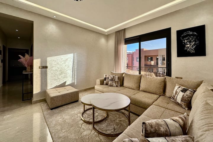 Top Floor Apartment In Gueliz With Balcony - Marrakesh