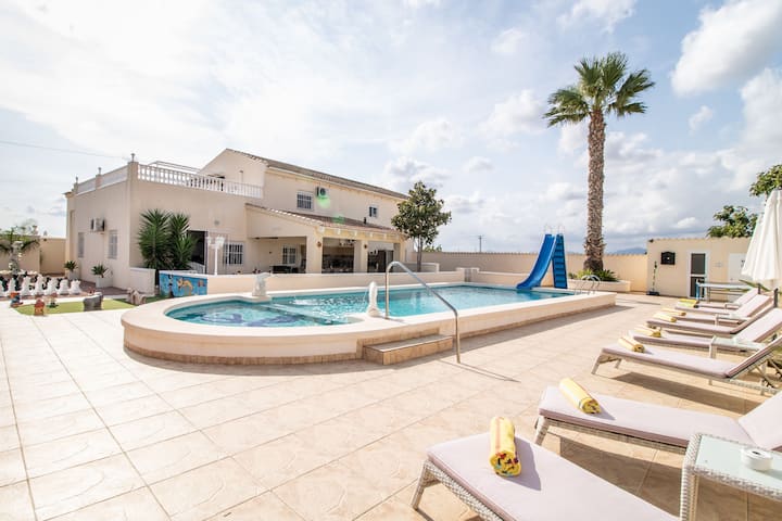 5* Feedback! Pvt Holiday Villa & Great Facilities - Dolores, Spain