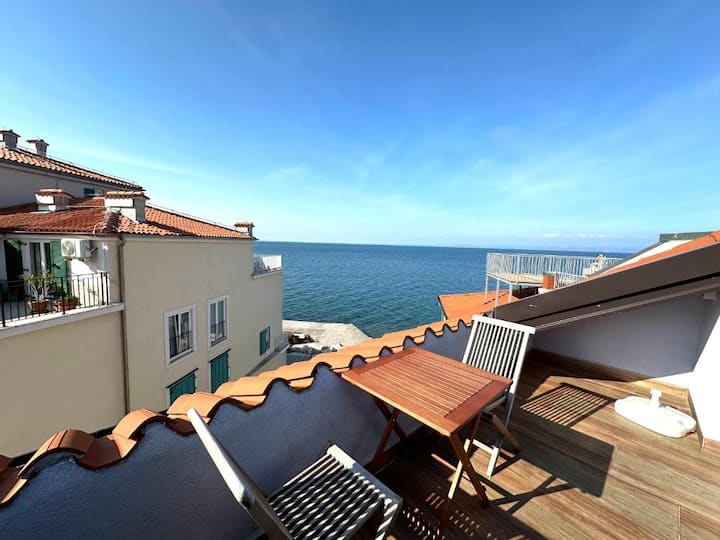 Private Terrace - Old Piran Galileo - Piran