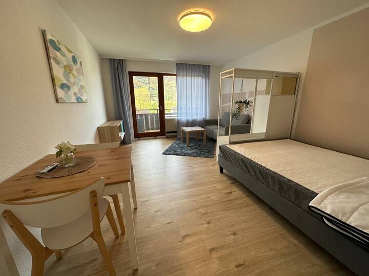 Panorama Apartment Mit Balkon - Bad Urach