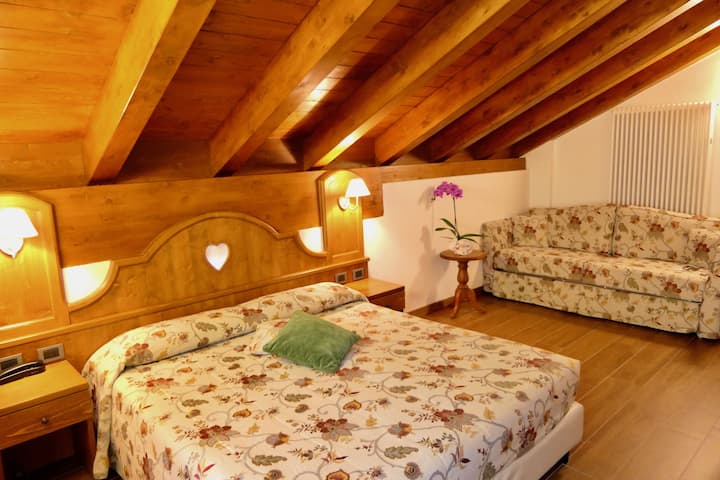 Dream Suite Quadrupla+b&b+spa - Macugnaga