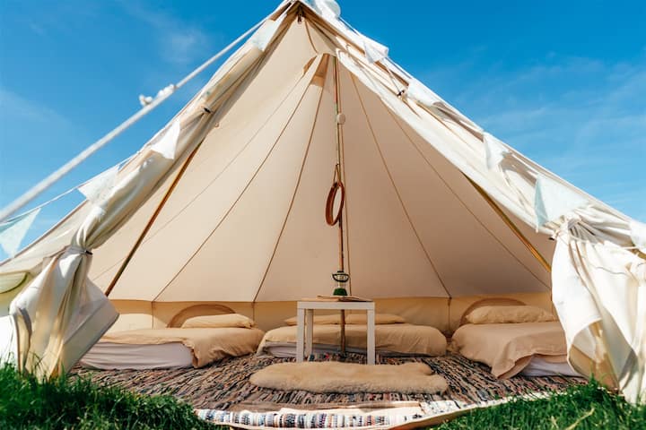 Glamping On The Jurassic Coast- Bell Tent En1 - Weymouth