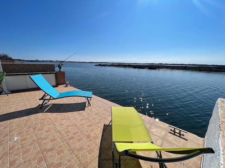 Loft Marina Quai Wifi Clim Jacuzzi Cuisine D'été ! - Le Barcarès