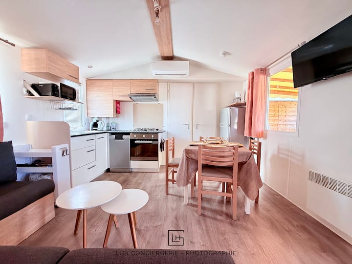 Mobil Home Climatisé - Canet Plage - Canet-en-Roussillon
