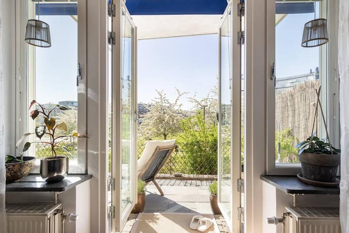 Lägenhet På Södermalm, Uteplats - Stockholm