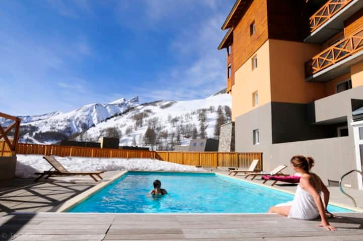 Résidence Avec Piscine Soleil Montagne Mercantour - Lac d'Allos