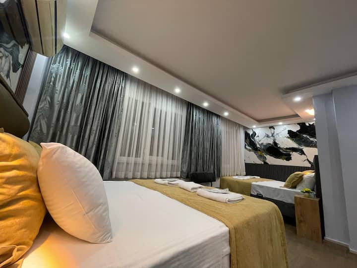 3+1 Kişilik Tam Donanımlı  Huzur Dolu Oda - Istanbul
