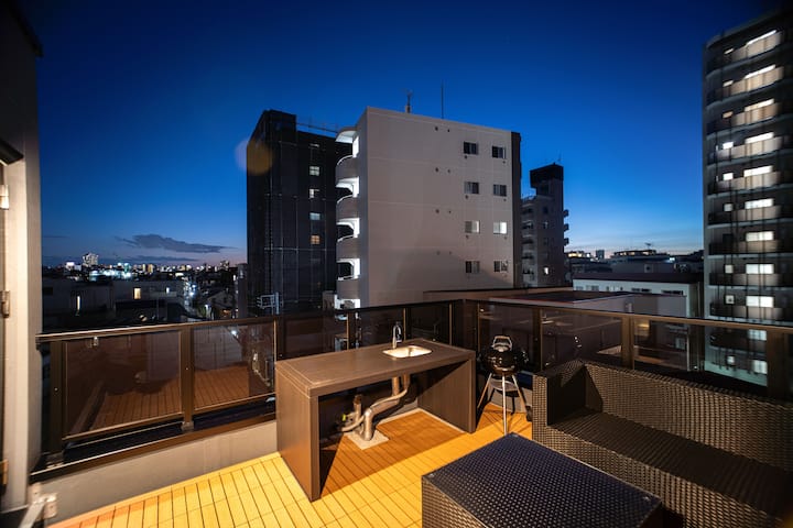 Shibuya,80㎡ Big House, Max 8 People,3mins Station. - Shibuya City