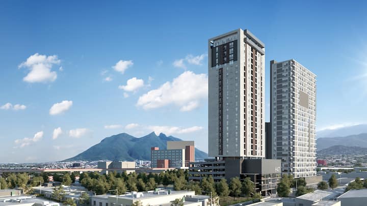 Moderno Con Terraza En Centro De Monterrey - モンテレイ