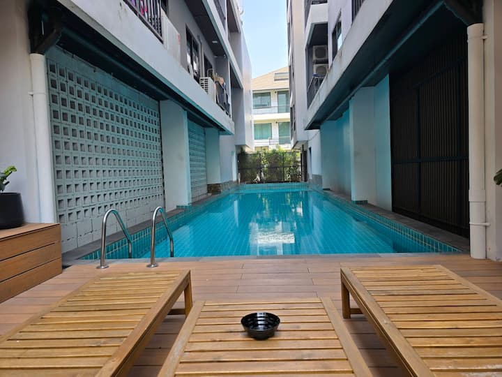 404 2bedroom Pool Bts Thonglor - Bangkok
