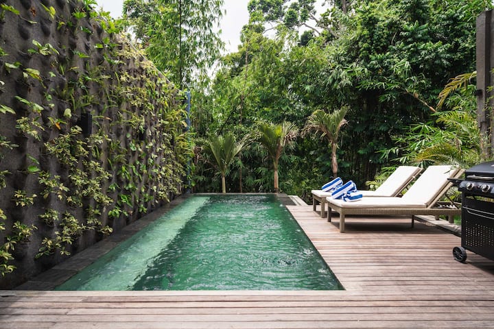 Riverside 2bd Villa W/ Pool & Jacuzzi Near Canggu - Indonesia