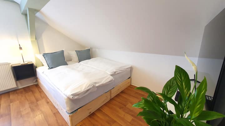 2 Zi Apt-2 Bäder-parkplatz-nähe Elbepark-smart Tv - Dresden