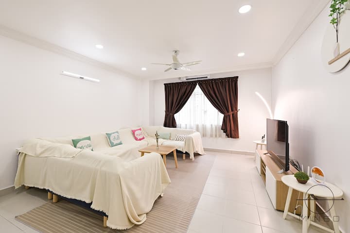 [Tebrau Residence] #13pax #4br #Aeontebrau #Family - 조호르