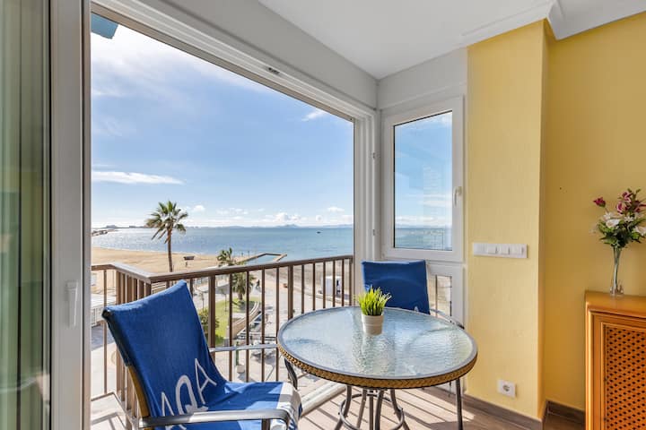 Spectacular Sea Views Apartment With Ac - San Pedro del Pinatar
