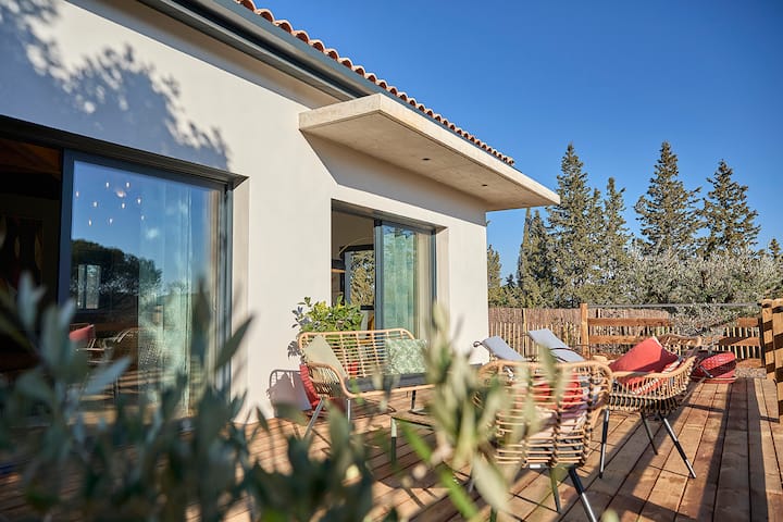 Villa Spa Privé 2 Chambres Golf De Beziers/plages - Béziers