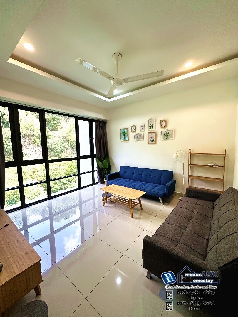 Cozy and Comfortable 3br Airport Condo Relau - Apartments for Rent in ...