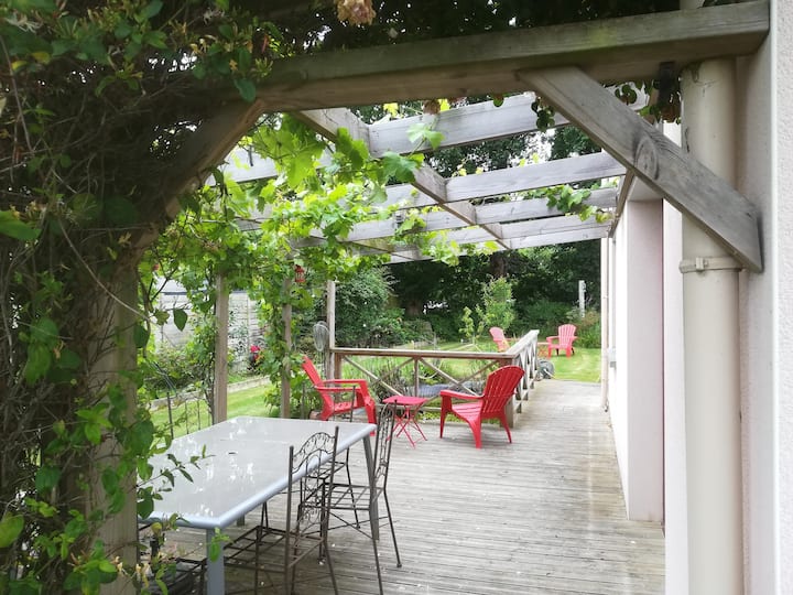 Cote De Granit Rose Maison Familiale Jardin Clos - Lannion