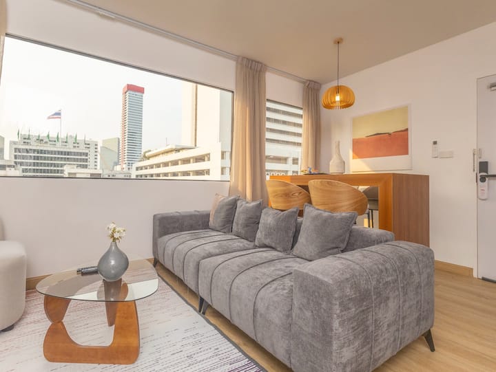2 Bedrooms Up To 4 Guest Comfy Home@heart Of Silom - Bang Rak