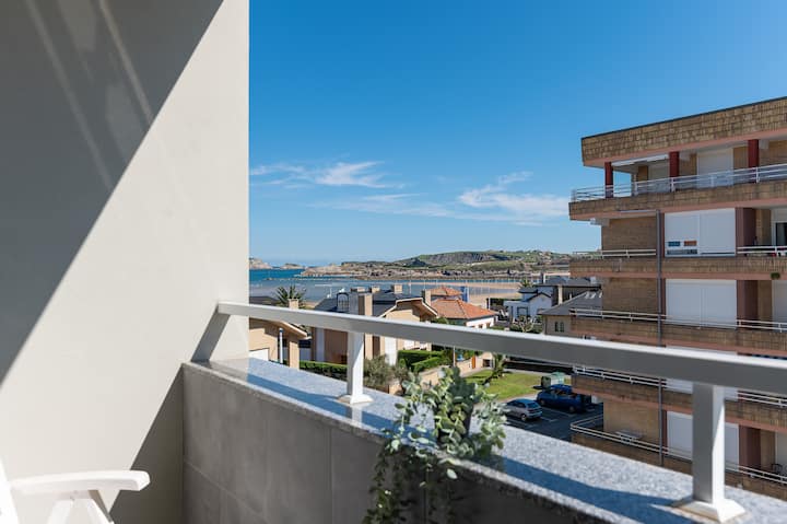 Piso Con Terraza, 50 M De Playa. - Santillana del Mar