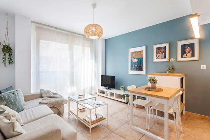 Duplex Chaleureux Dans Ruzafa - Wifi + A/c - La Torre