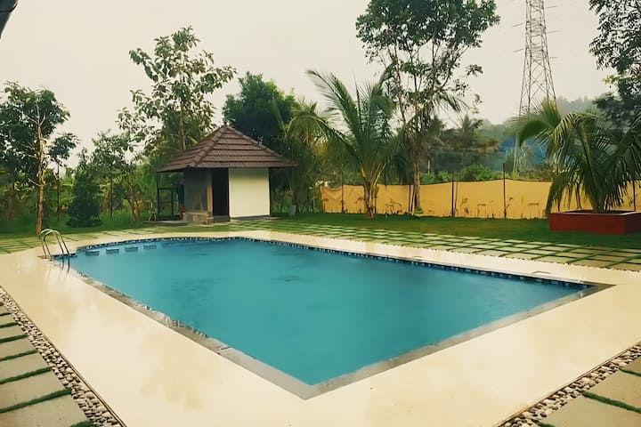 Entire Property | Family Pool & Kids Play Zone - Wayanad