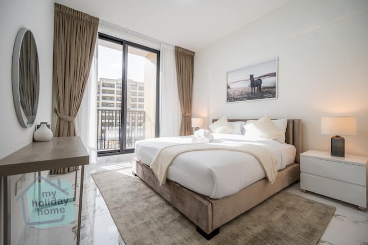 Private Beach 1br~yacht Club~workspace~pool~gym - Émirats arabes unis