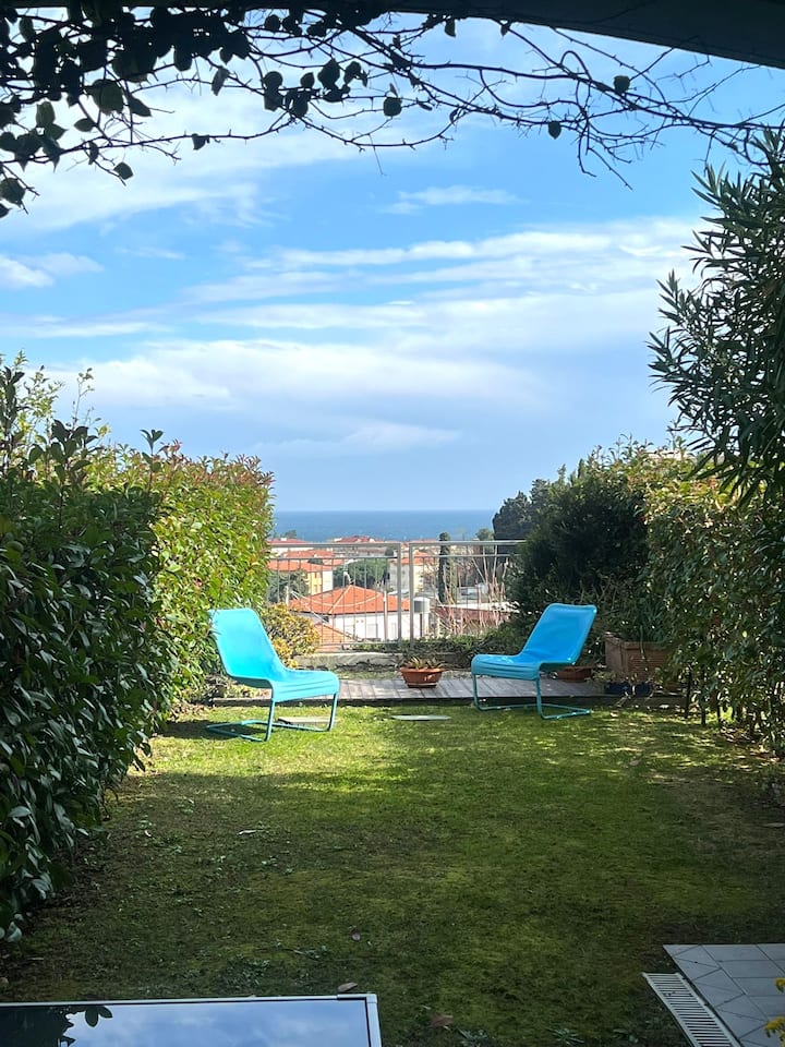 Bilocale Mare: Piscina-spa-giardino - Pietra Ligure