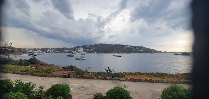 Amazing View Of Ornos Bay In Mykonos - Mykonos