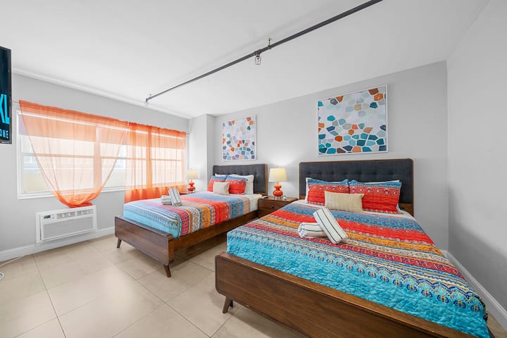 Beach Bliss Studio | 1 Block From The Sand - Miami Beach, FL