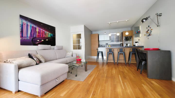 Croix Rousse: 2ch /Haut De Gamme/ Balcon, Garage - Dardilly