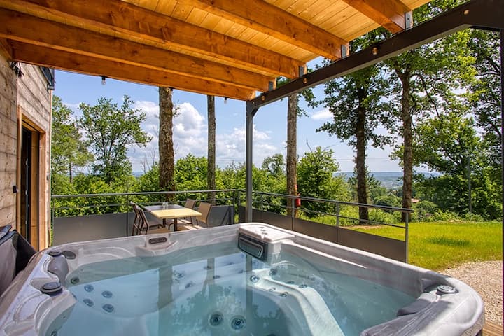 Lepecheternel:lodge Spa Oliviers - Sarlat-la-Canéda