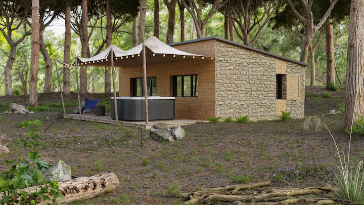 Lepecheternel:lodge Spa Tilleuls - Sarlat-la-Canéda