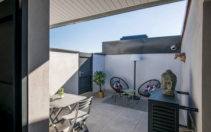 Le Minimaliste Pk
Wifi Clim Terrasse - Millau