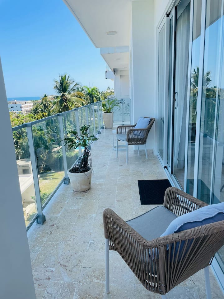 Penthouse W/ocean View + Rooftop In Encuentro - Cabarete