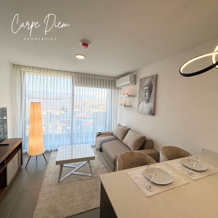 Hygge Apt, Peaceful, Centric, Ac,gym,pool, Views - San José