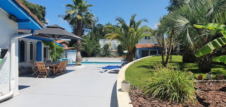 Maison + Piscine Proche Océan - Capbreton