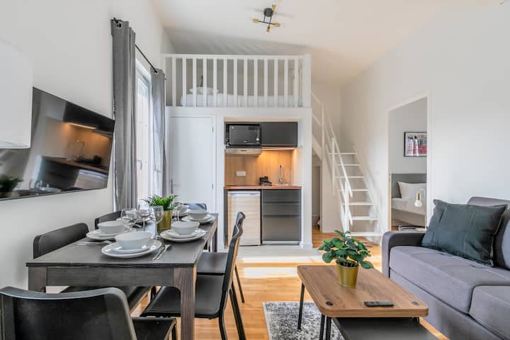 Exquisite And Sunny Parisian Loft - Párizs