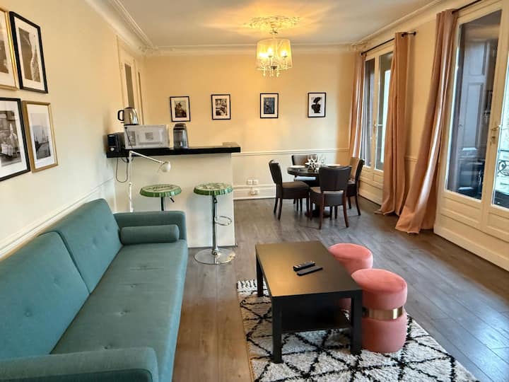 Superbe Appartement Cosy & Spacieux - Paris 17ème - Pigalle / Moulin Rouge