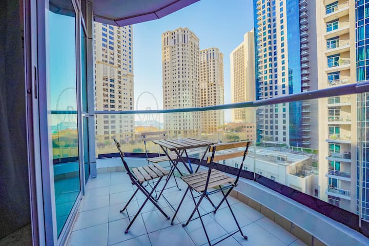 Cozy Marina & Dubai Eye View Apt - Dubai Marina