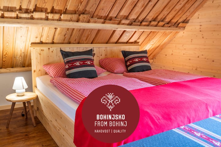 A5 - Duplex Three-bedroom App - Balcony&fireplace - Stara Fužina