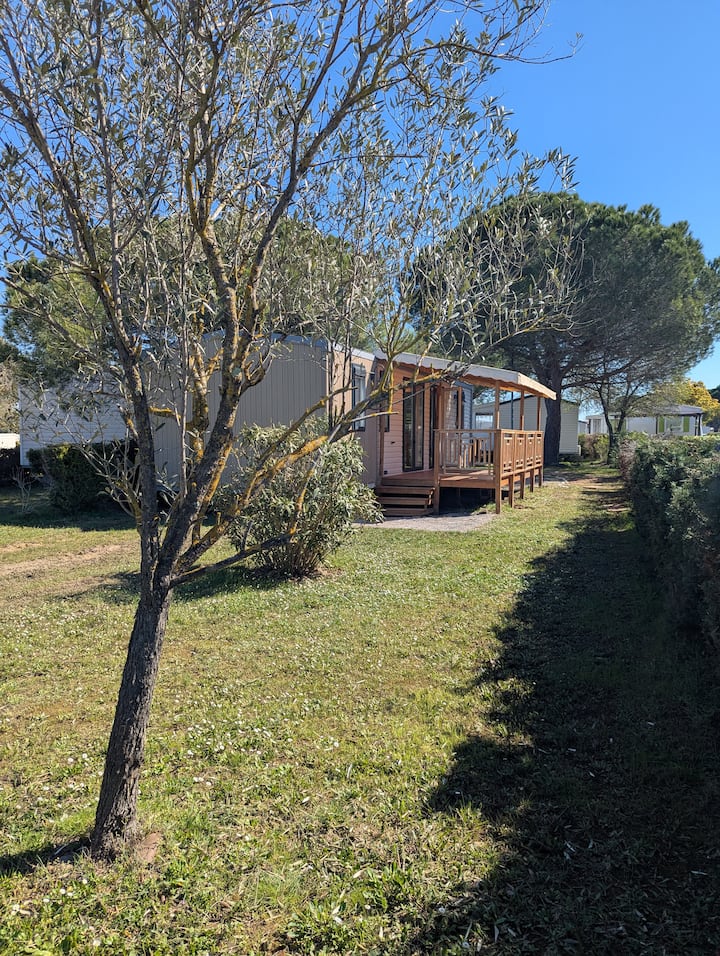 Mobilhome Camping 4* Bord éTang - Montpellier