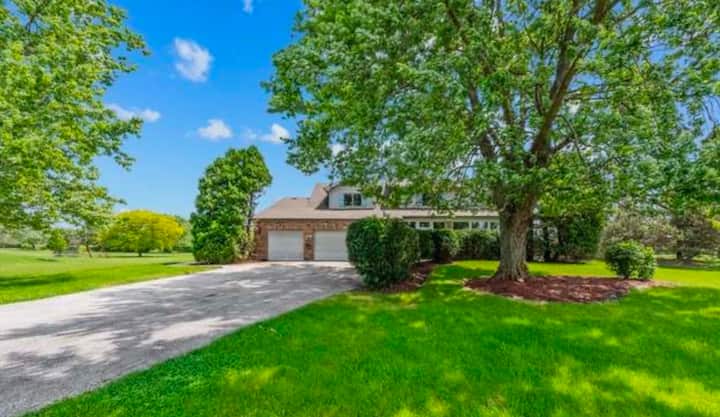 Sprawling Home - Lowell, IN