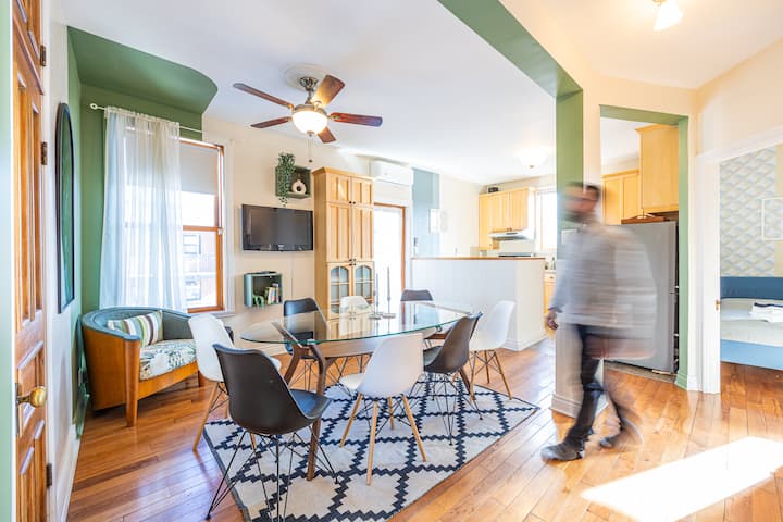 Private Terrace - Serene St-henri Stay - Montreal