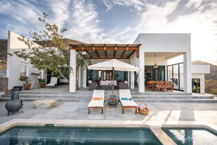 Montebello Pool House-3 Bd - Los Barriles