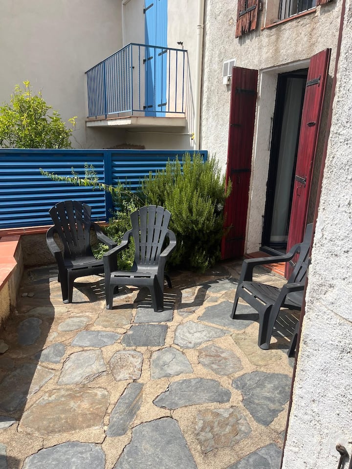Appt Banyuls/mer, 4 Pers, Jardin - Portbou