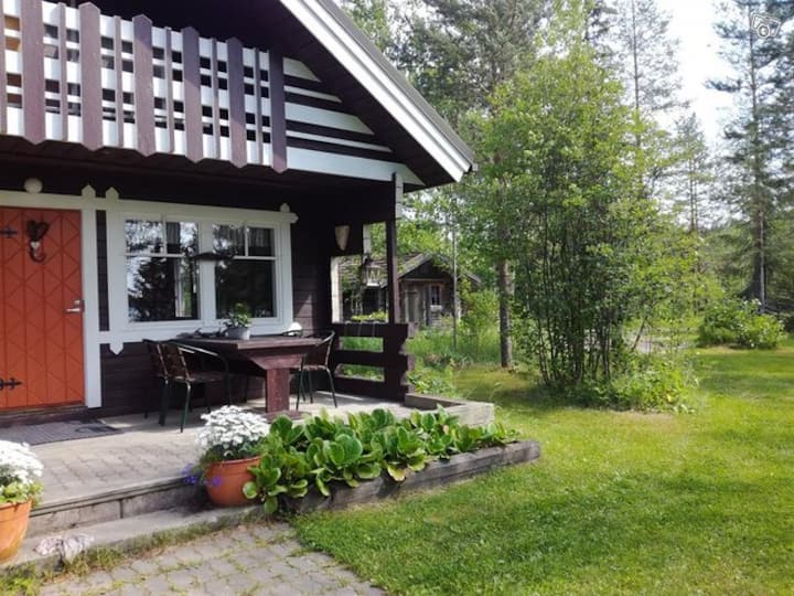 Hirsimökki Järven Rannalla - Laukaa